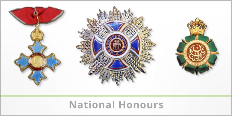 civic insignia, national honours & awards, emblematic jewellers